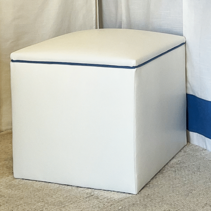Storage Ottomans- Dorm Decor